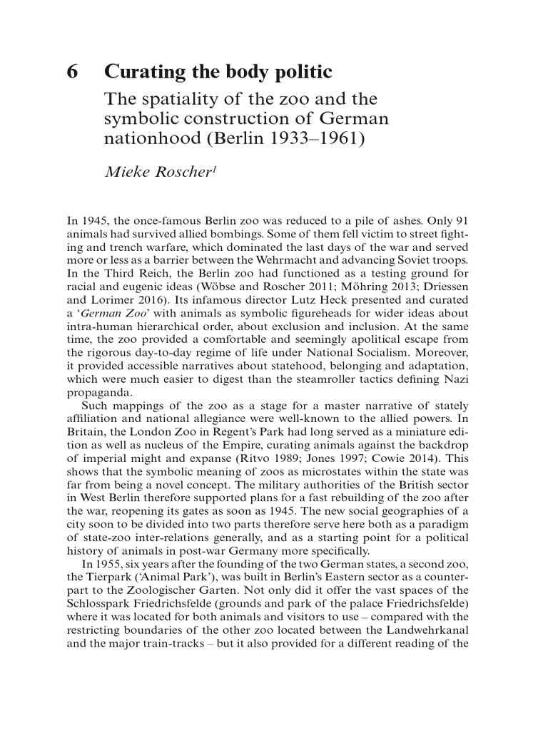 Curating The Body Politic | PDF