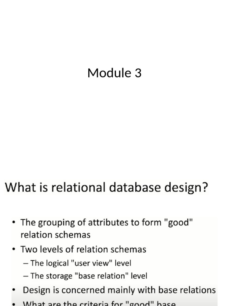 DBMS 3.1 | PDF | Databases | Teaching Methods & Materials