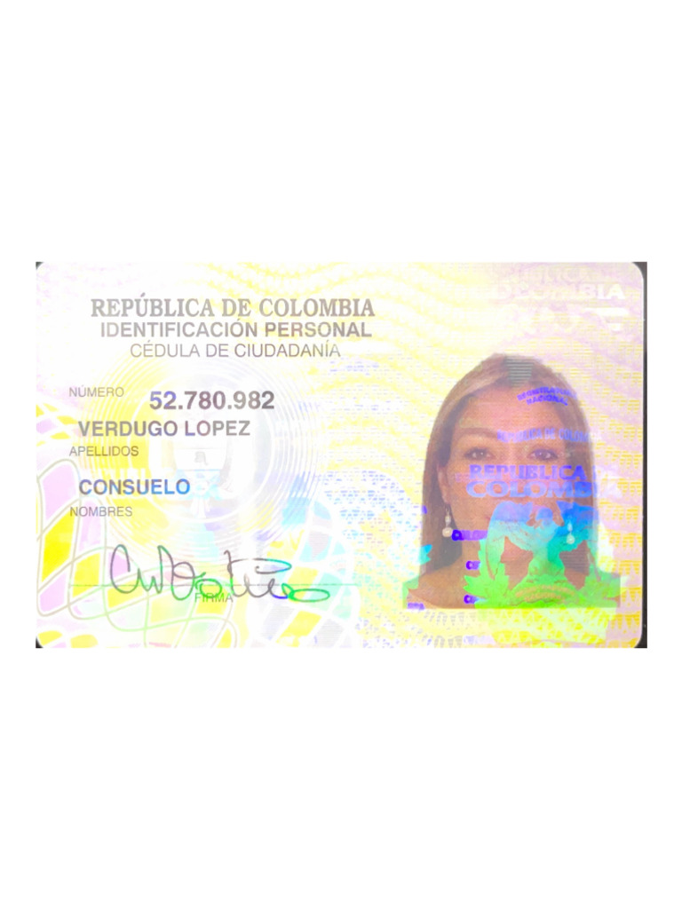 Cedula Consuelo | PDF