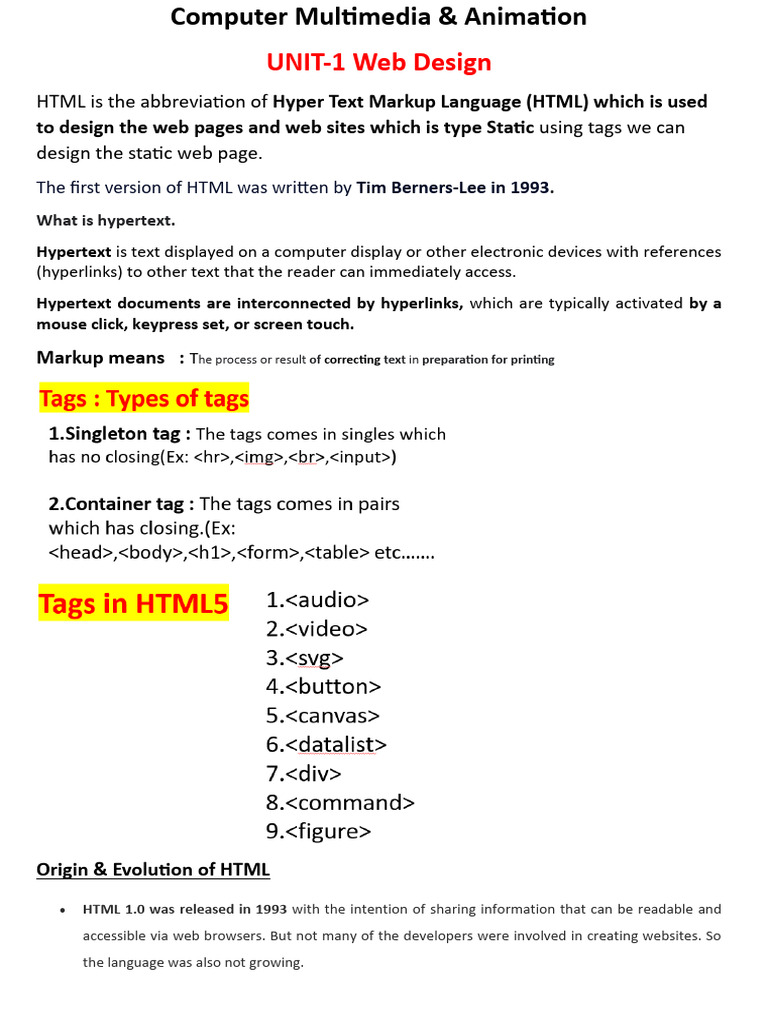 CMA-UNIT-1 PDF | PDF