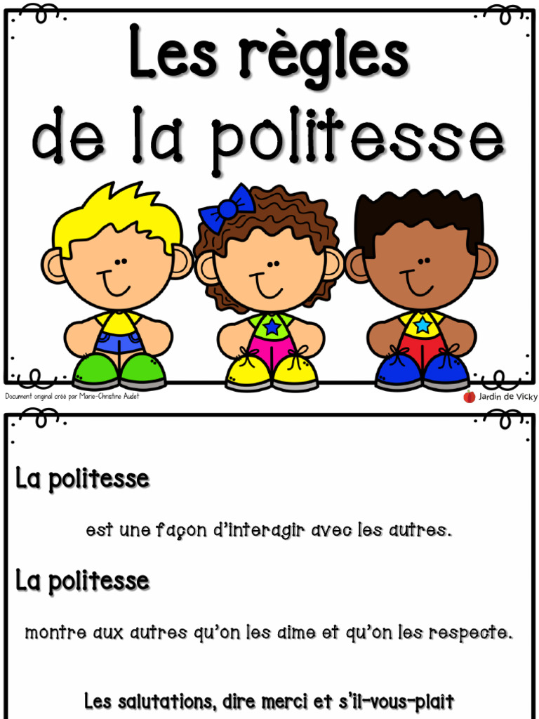 Les Regles de La Politesse | PDF