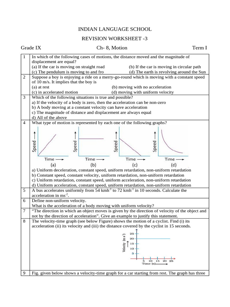 GR - IX Motion | PDF