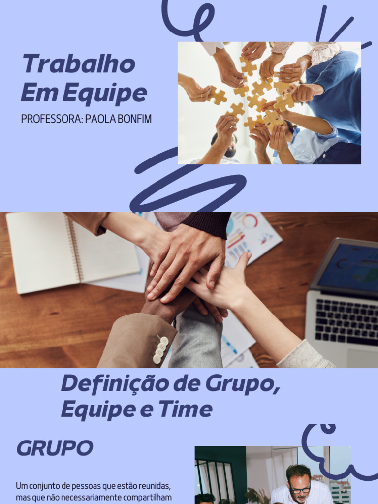 Trabalho em Equipe | PDF