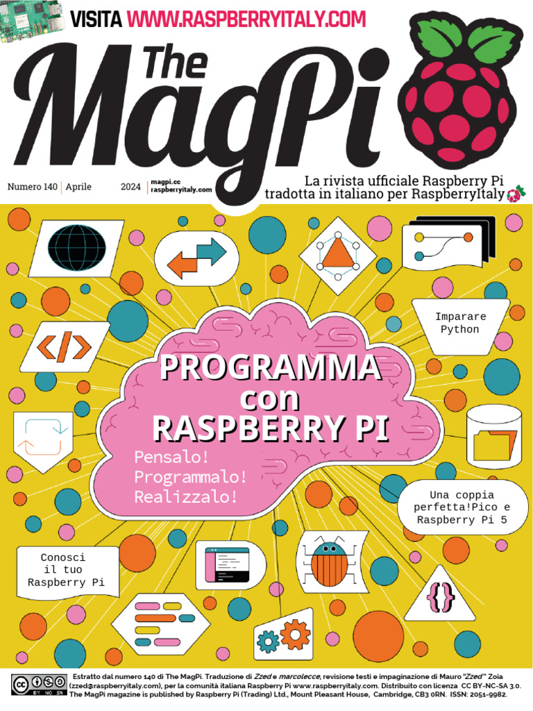 MagPi140-ITA Programma Con Raspberry Pi-RaspberryItaly | PDF MagPi140-ITA Programma Con Raspberry Pi-RaspberryItaly | PDF