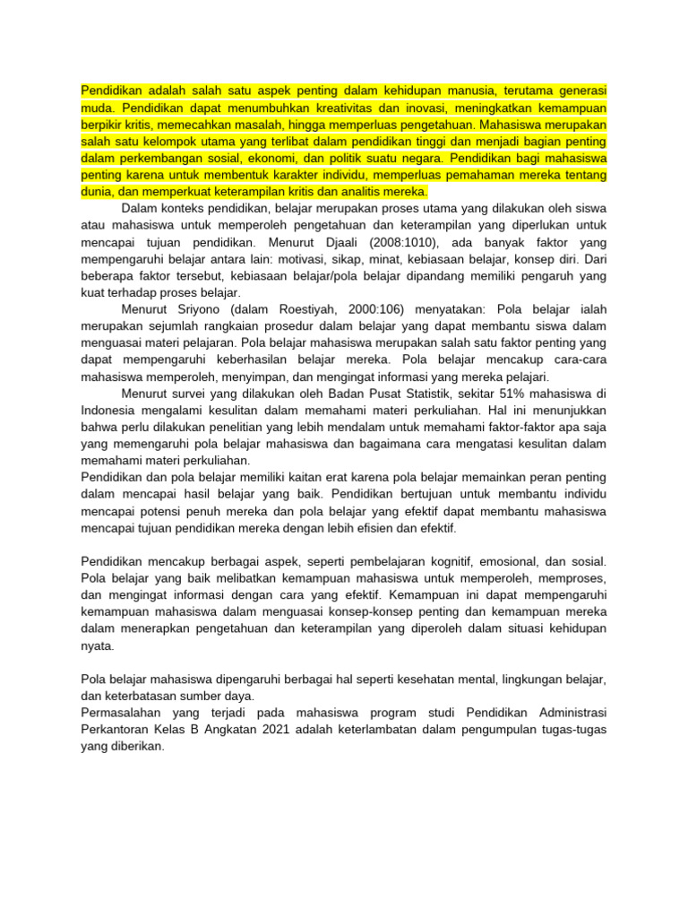 Latbel Kualitatif (1) (AutoRecovered) | PDF