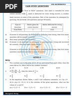 Cbse - Vi - Math - Case Study Questions | PDF | Triangle | Perpendicular