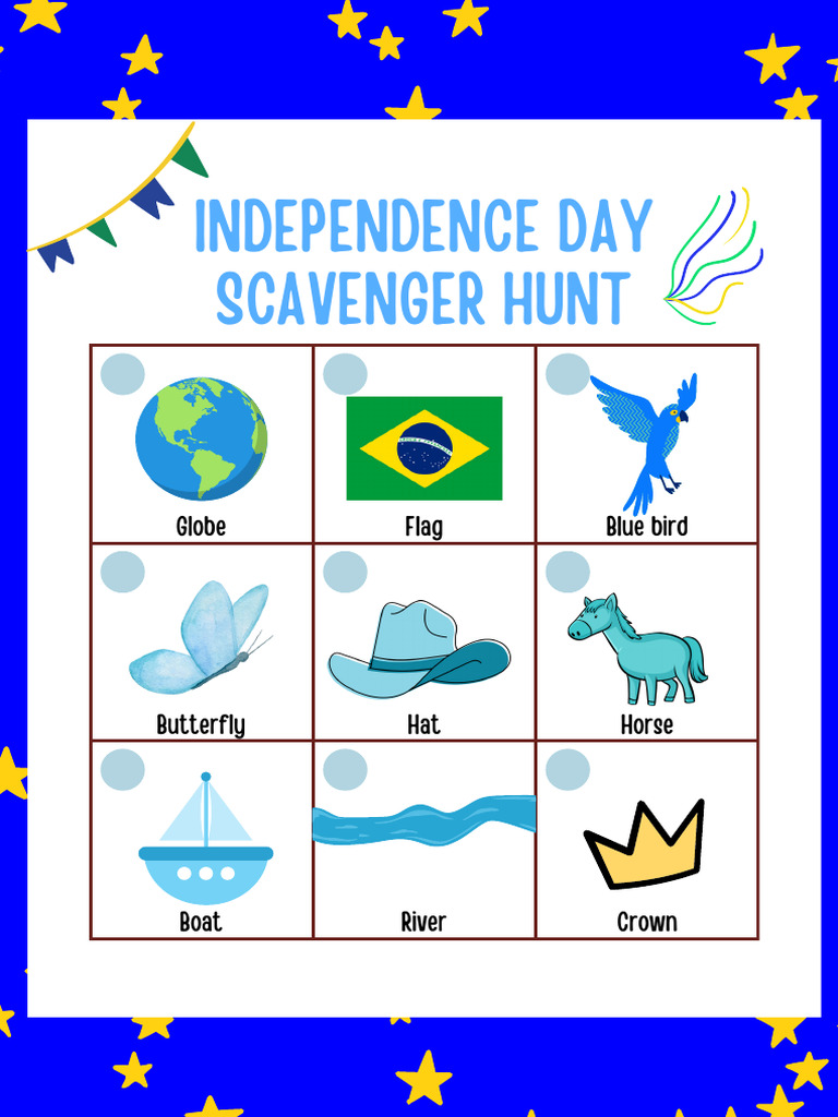 Indepence Day Scavenger Hunt PDF | PDF