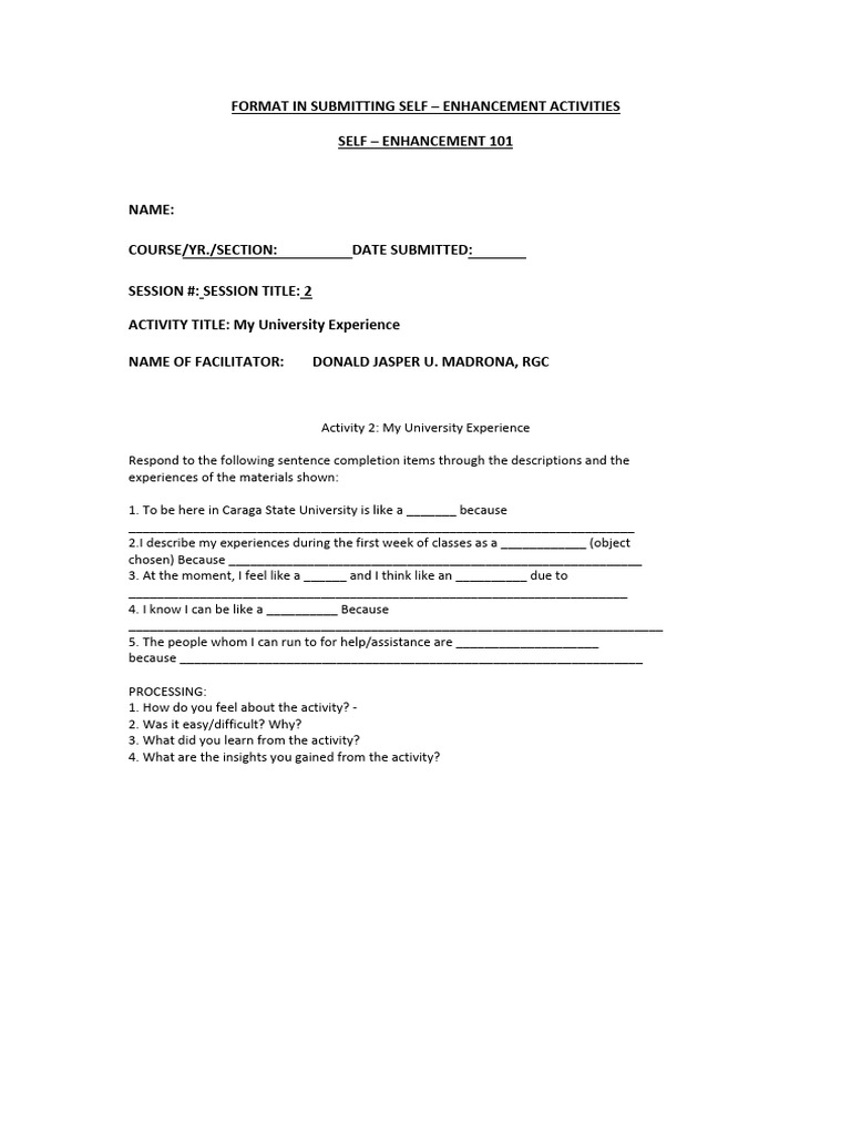 SE Activity | PDF