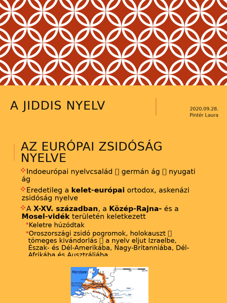 A Jiddis Nyelv | PDF