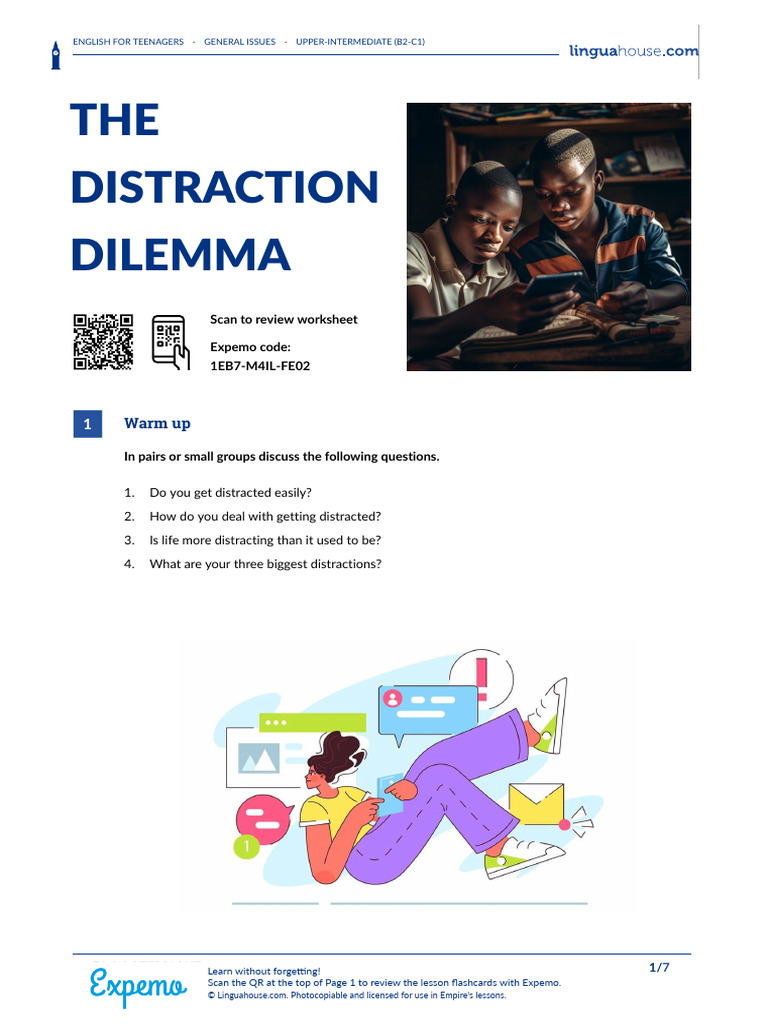 the-distraction-dilemma-british-english-student-B2-C1 | PDF