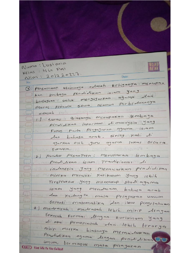 Uas Spi Lusiana | PDF