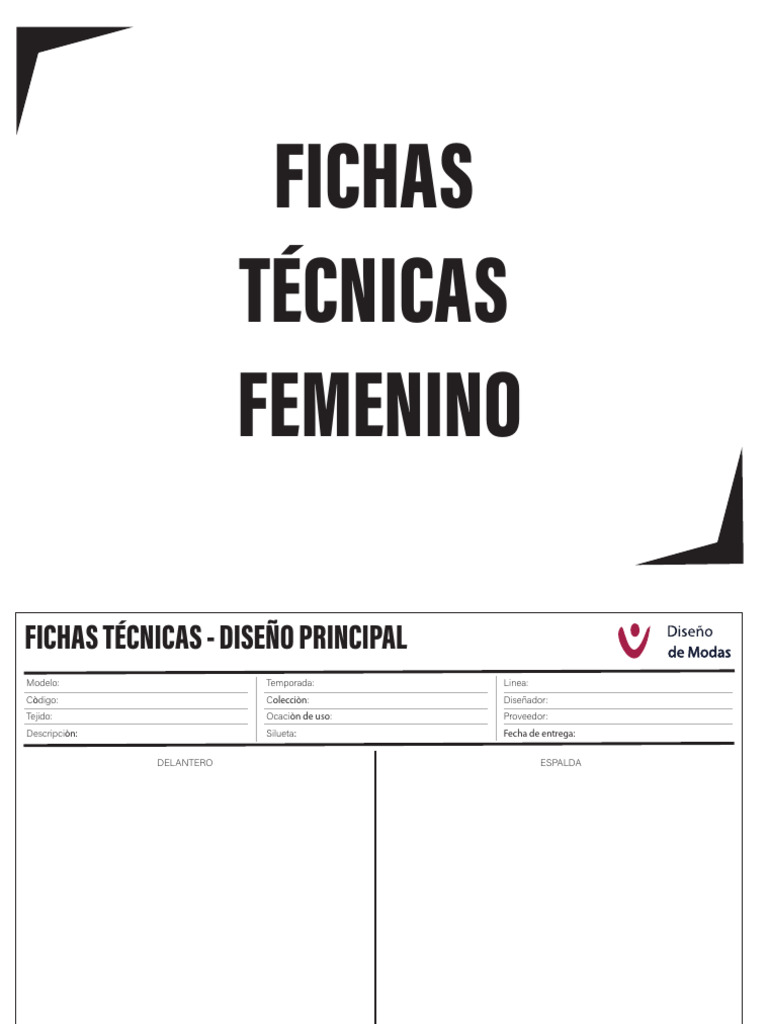 Base Fichas Técnicas Femenino | PDF