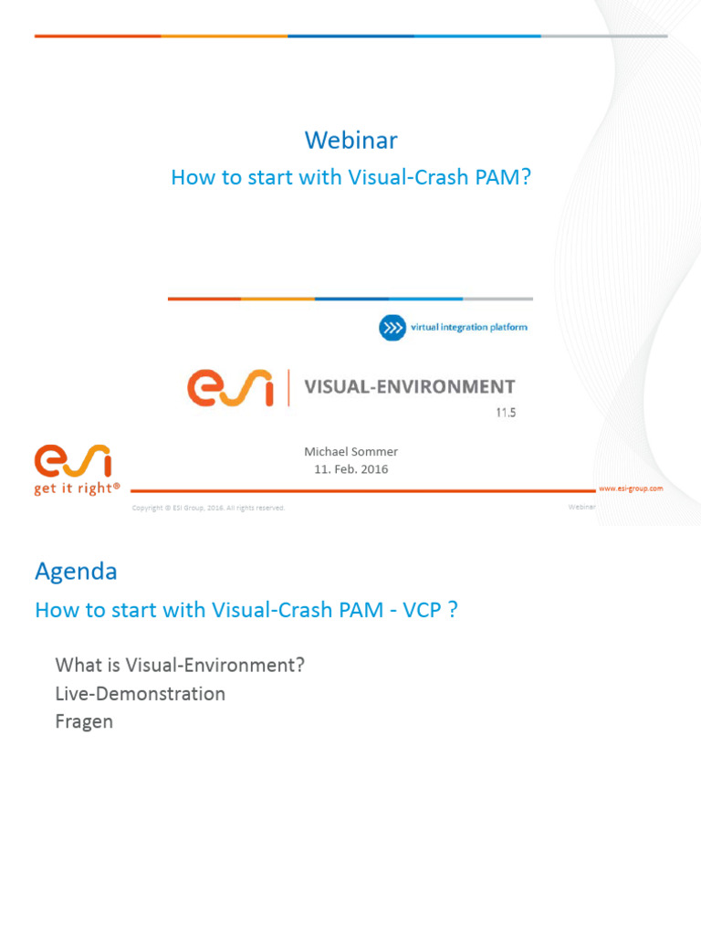 How to Start With Visual-Crash PAM | PDF