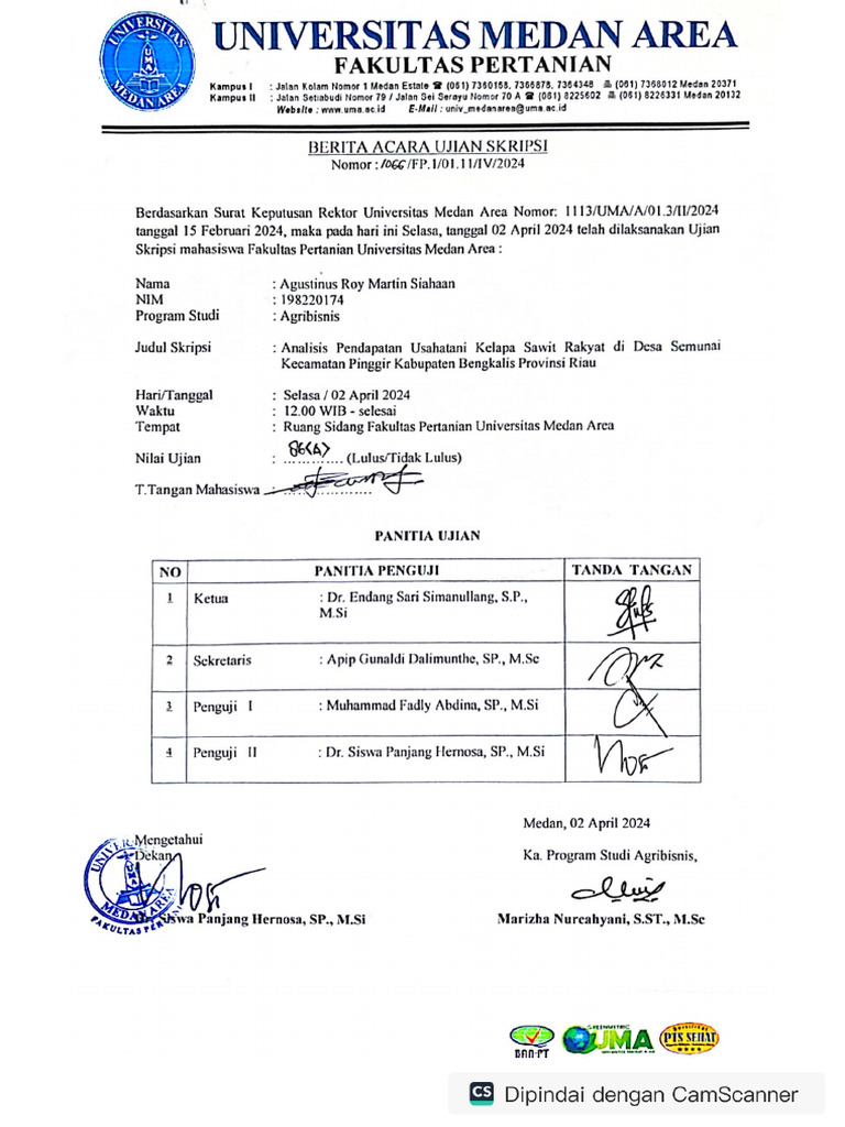 Agustinus Roy Martin Siahaan | PDF