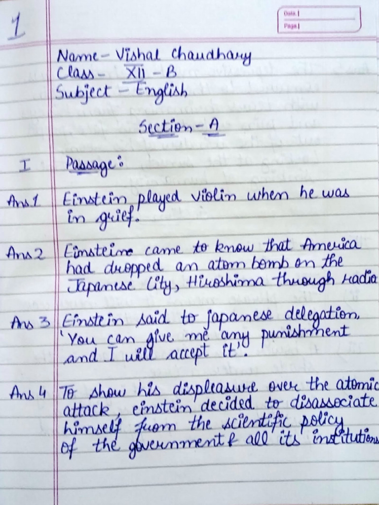 English Answers | PDF