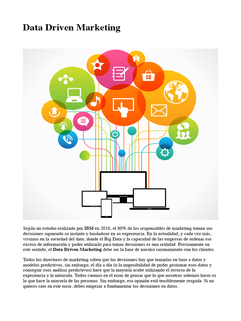 6.Data Driven Marketing | PDF