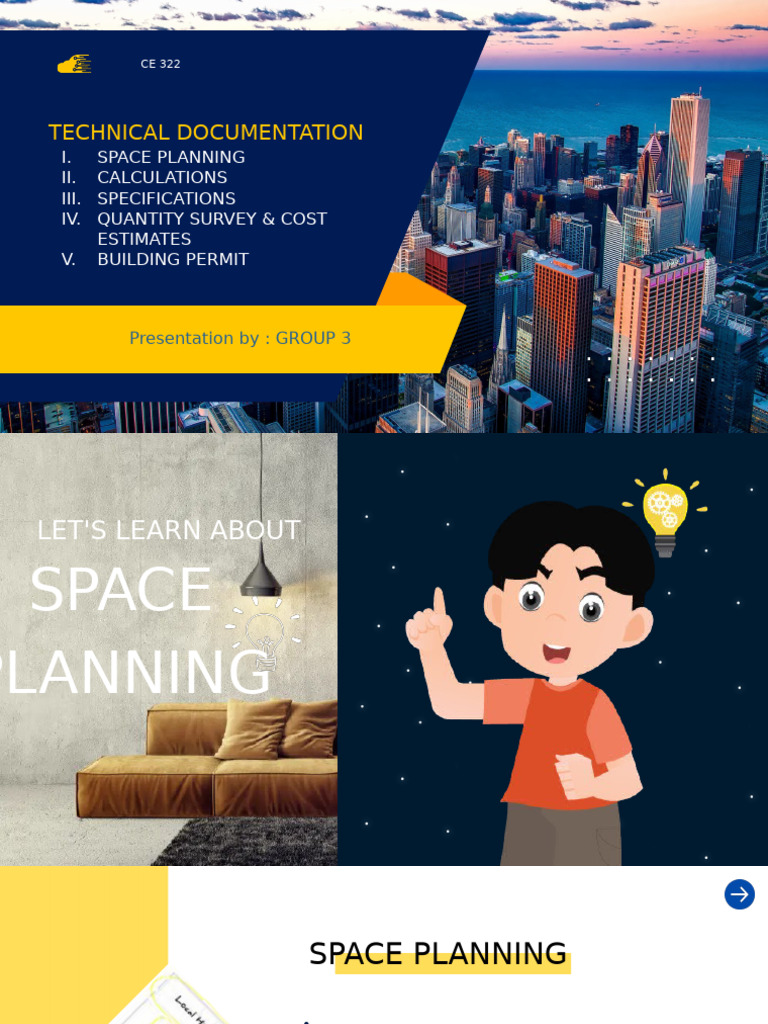 Ce 322 - Space Planning | PDF