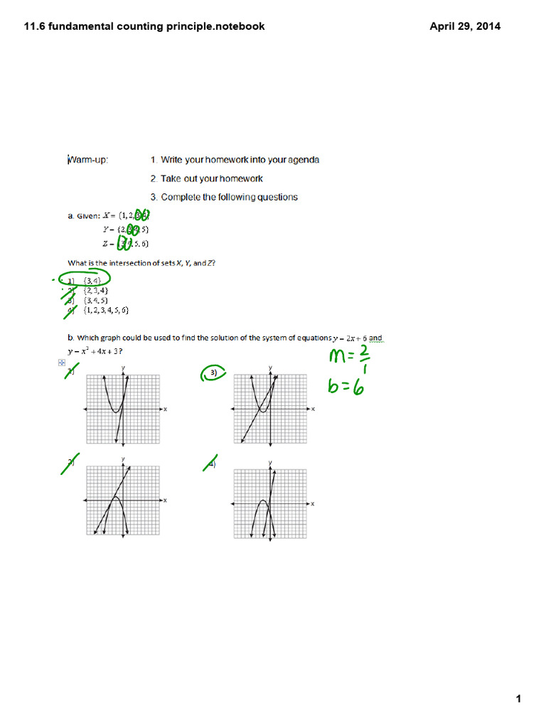 Statistics fundamental_counting_principle | PDF