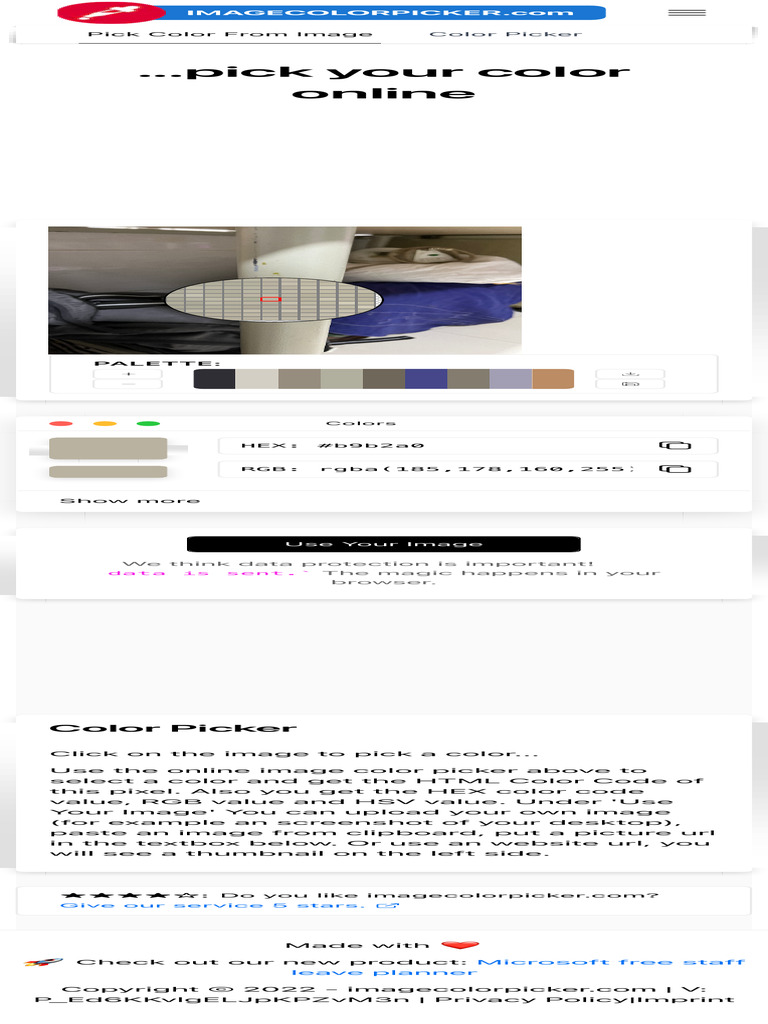 ? Color Picker Online HEX Color Picker HTML | PDF