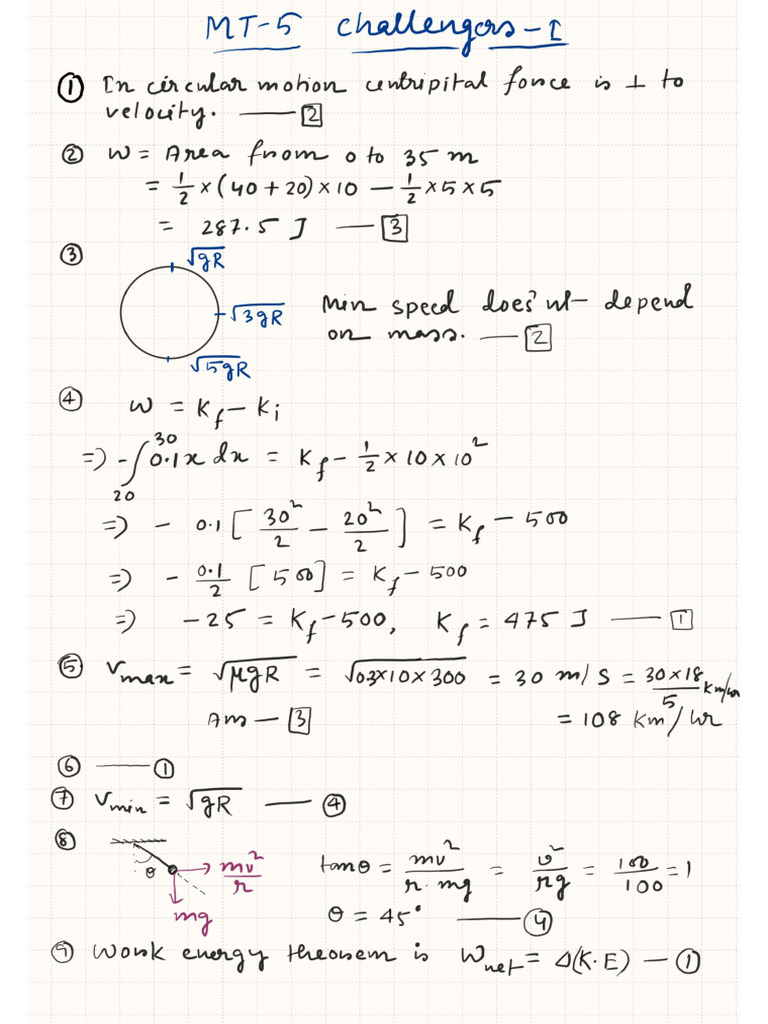 MT-05 CHA Phy Soln Phase 1 | PDF