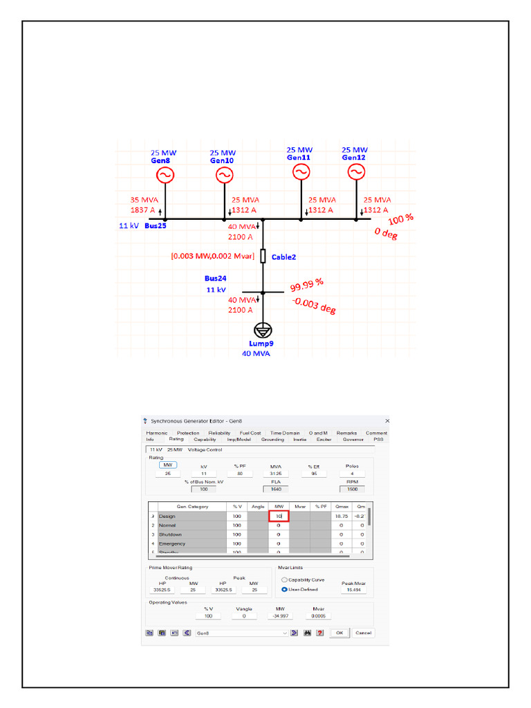 Exciter and Governor Control of Standalone System With Multiple Generators | PDF