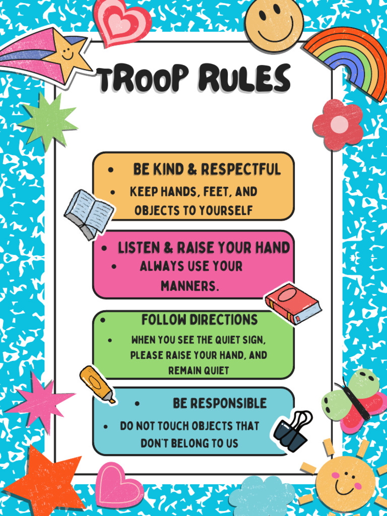 Troop Rules | PDF