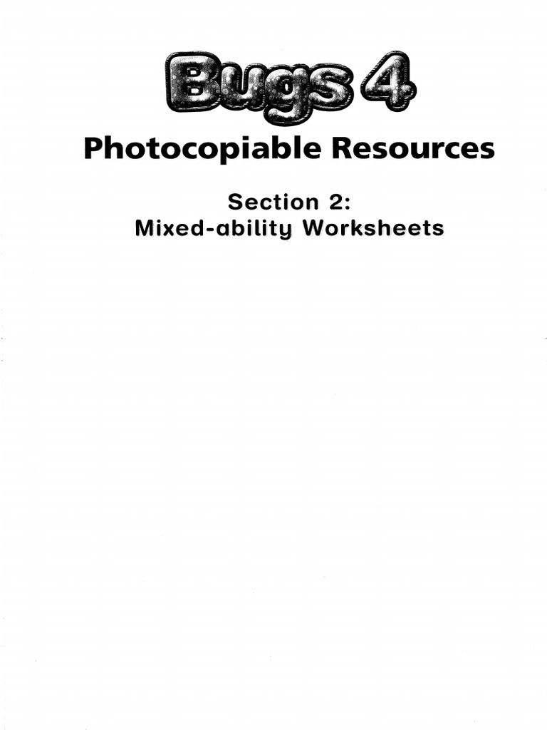 bugs 4 | PDF