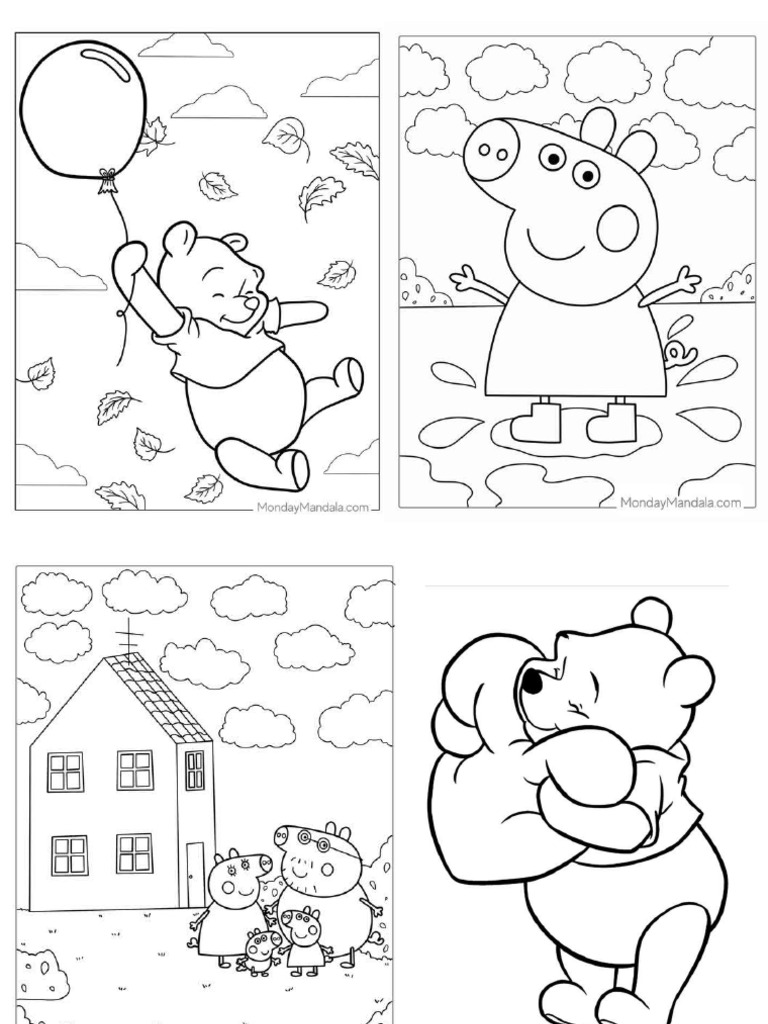 Desenhos Fofos para Colorir | PDF