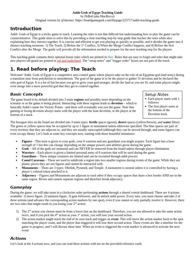 Ankh_Teaching_Guide_v2 | PDF