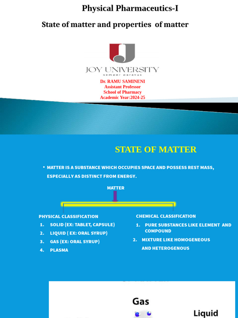 Unit-2 - States of Matter | PDF