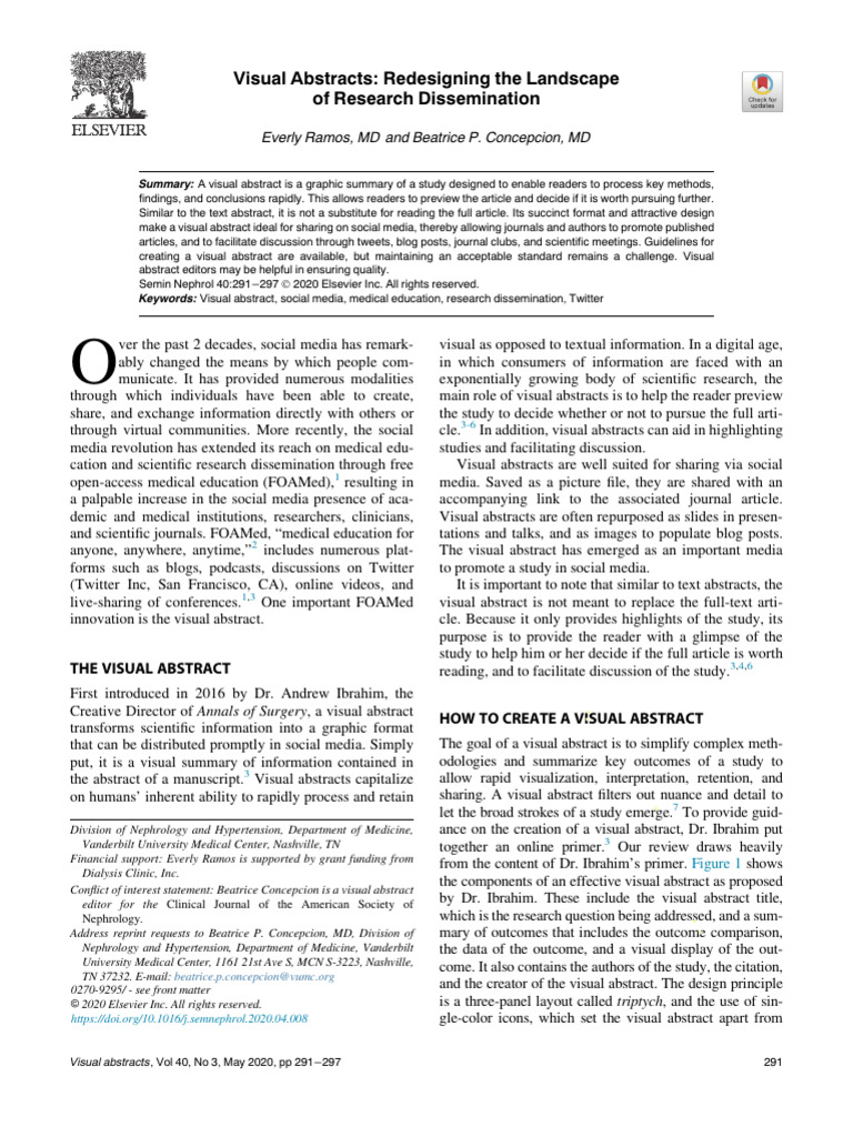 What, Why and How of Visual Abstract | PDF | Abstract (Summary)