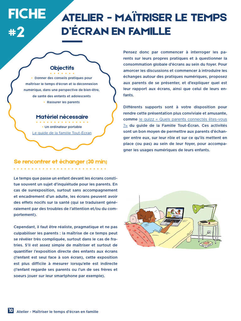 Kit Guide Famille Tout-Ecran - Fiche 2 | PDF