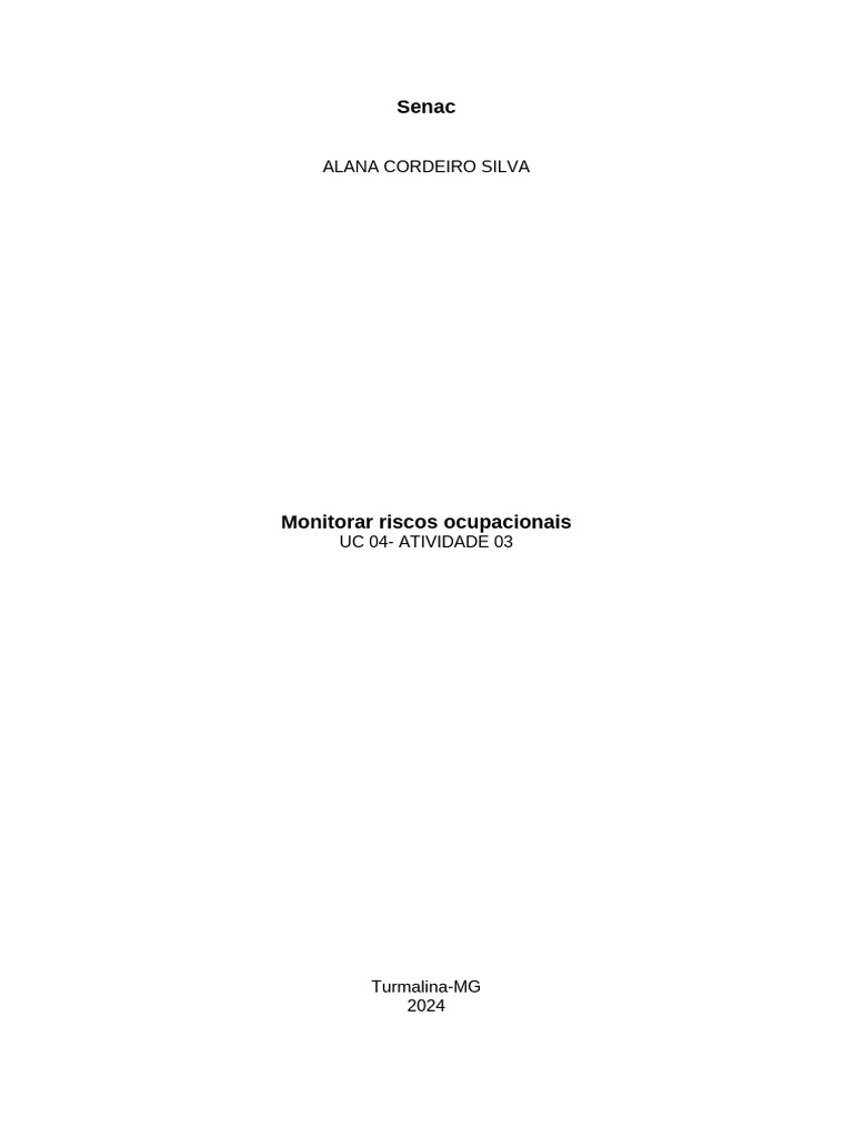 Atividade 03 - Uc4 | PDF