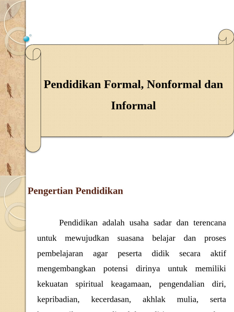 Definisi Pendidikan | PDF