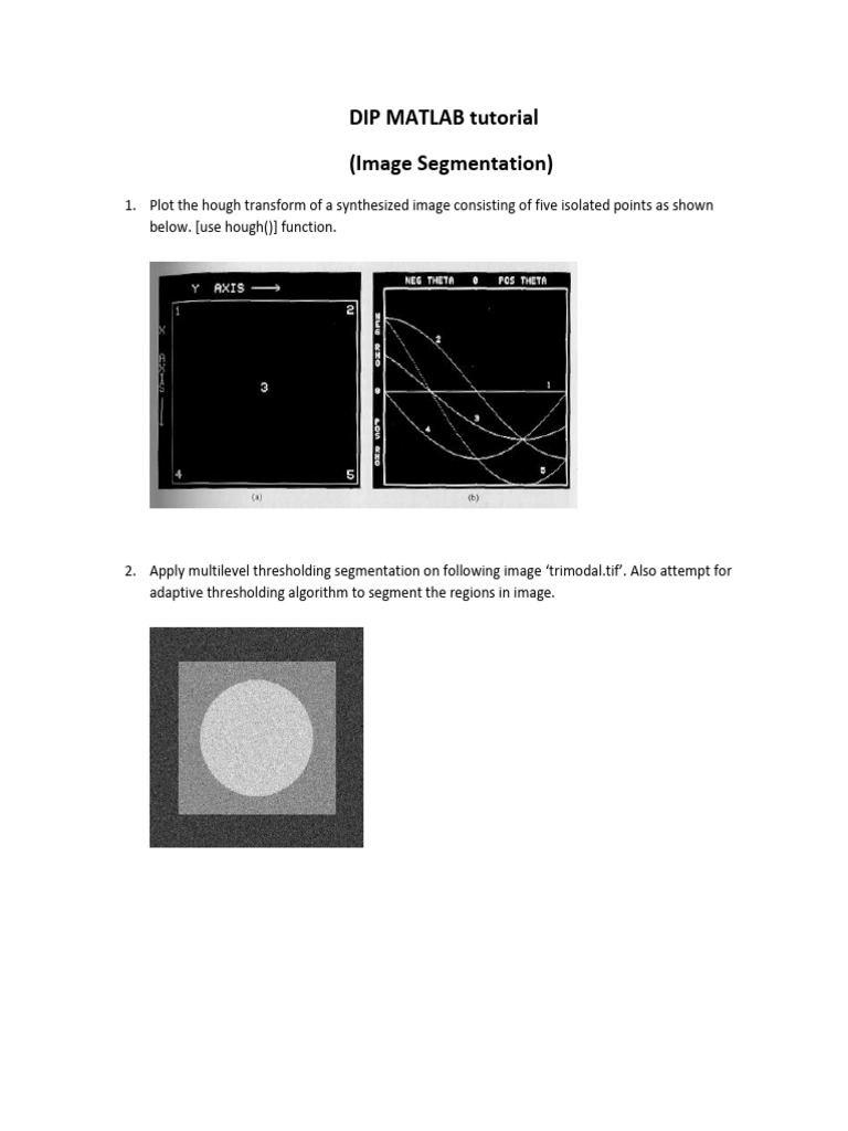DIP MATLAB Segmentation | PDF