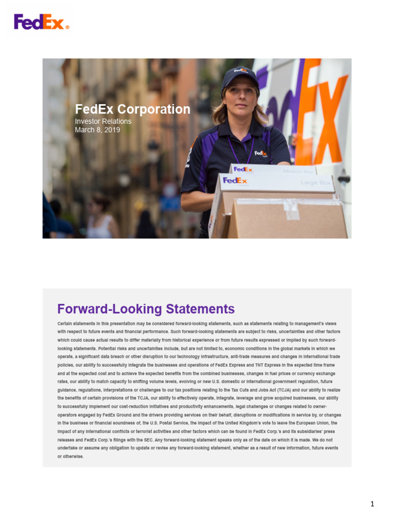 FedEx Strategy | PDF