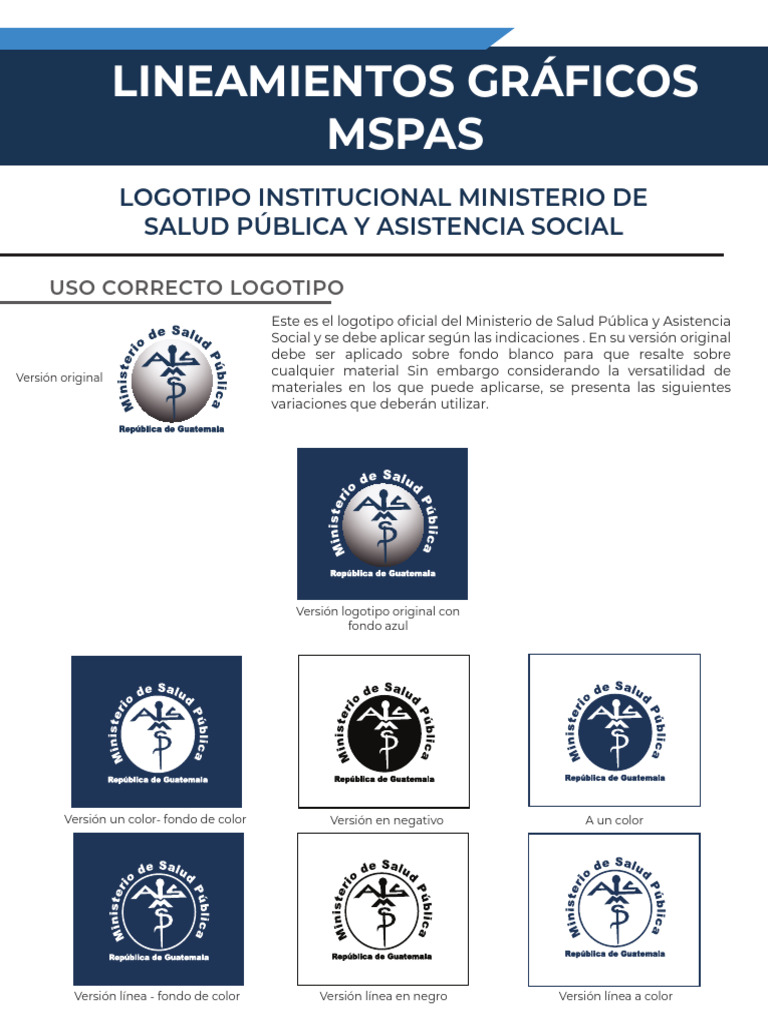 Lineamientos de Diseño Mspas Actualizado | PDF