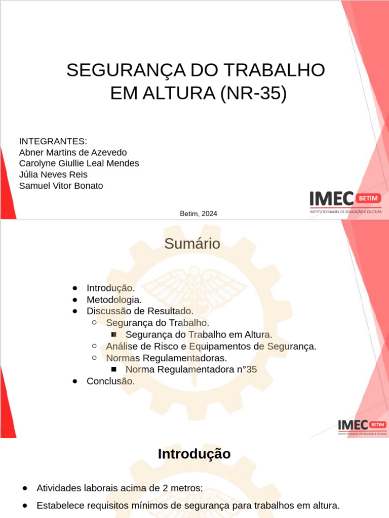 Slide De Tcc Versão Certa Pdf