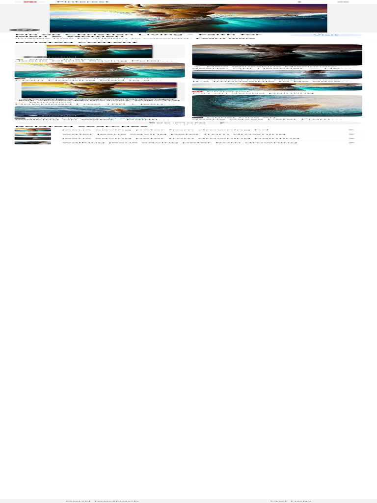 Jesus Saving Peter From Drowning - Google Search | PDF