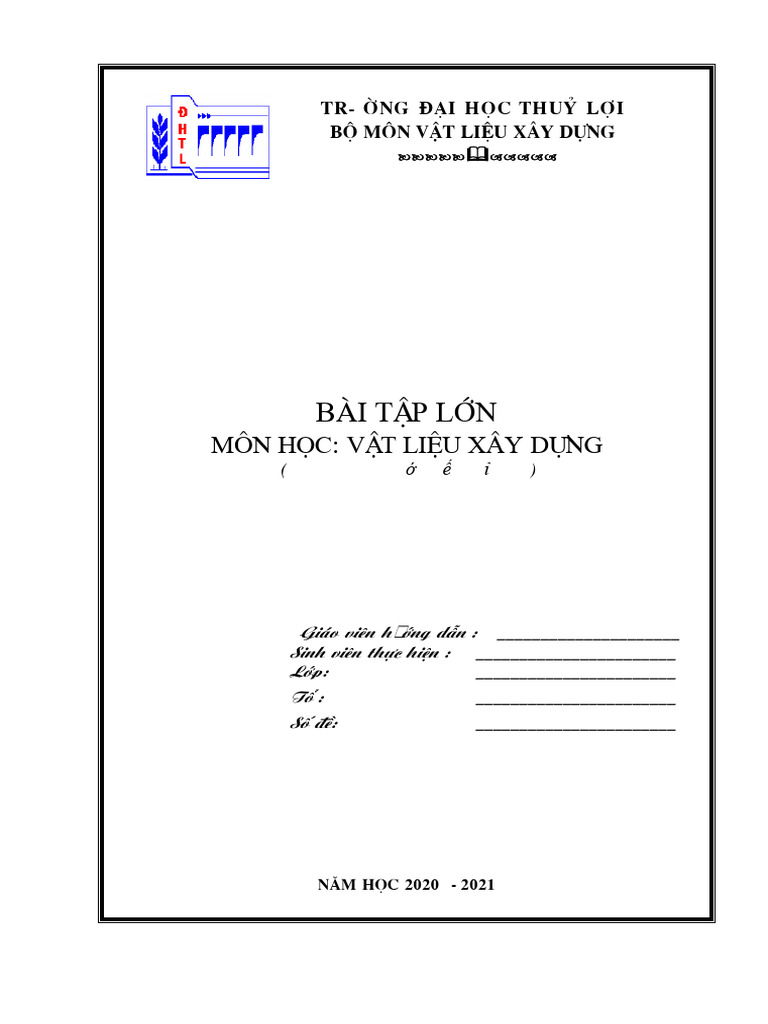 De Bai Tap Lon | PDF