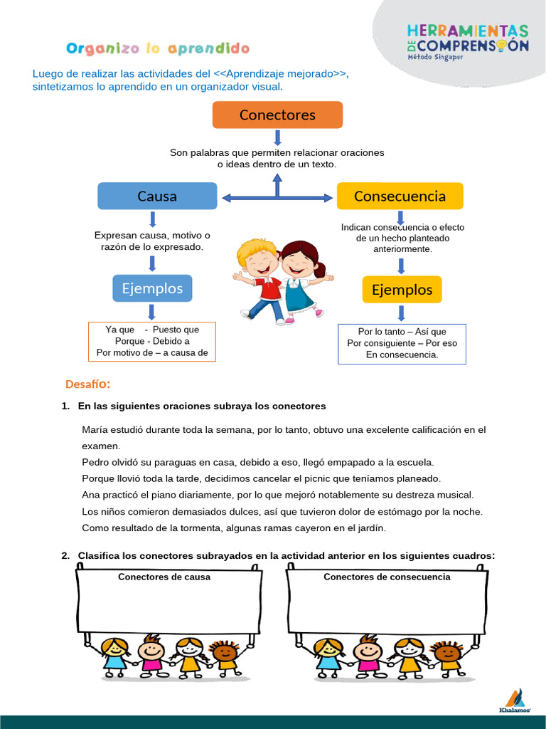 Conectores de causa y consecuencia | PDF