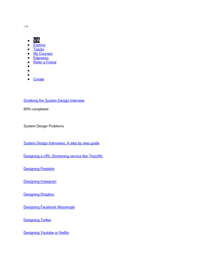 Designing A Web Crawler - Grokking The System Design Interview | PDF
