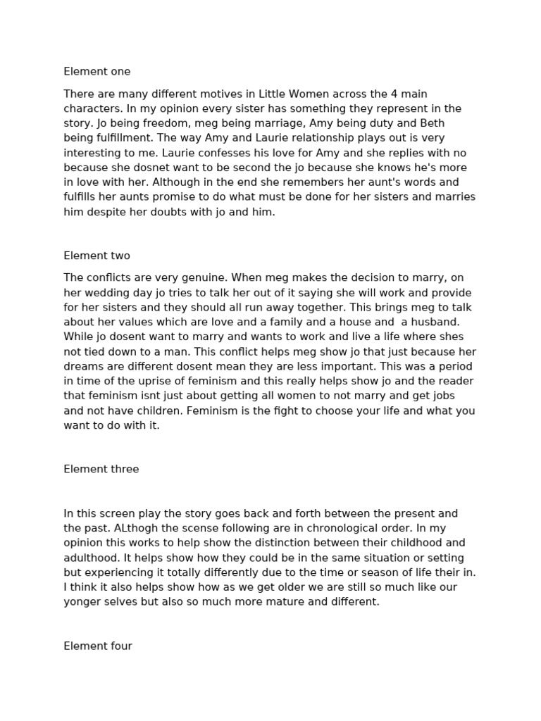 Element One | PDF