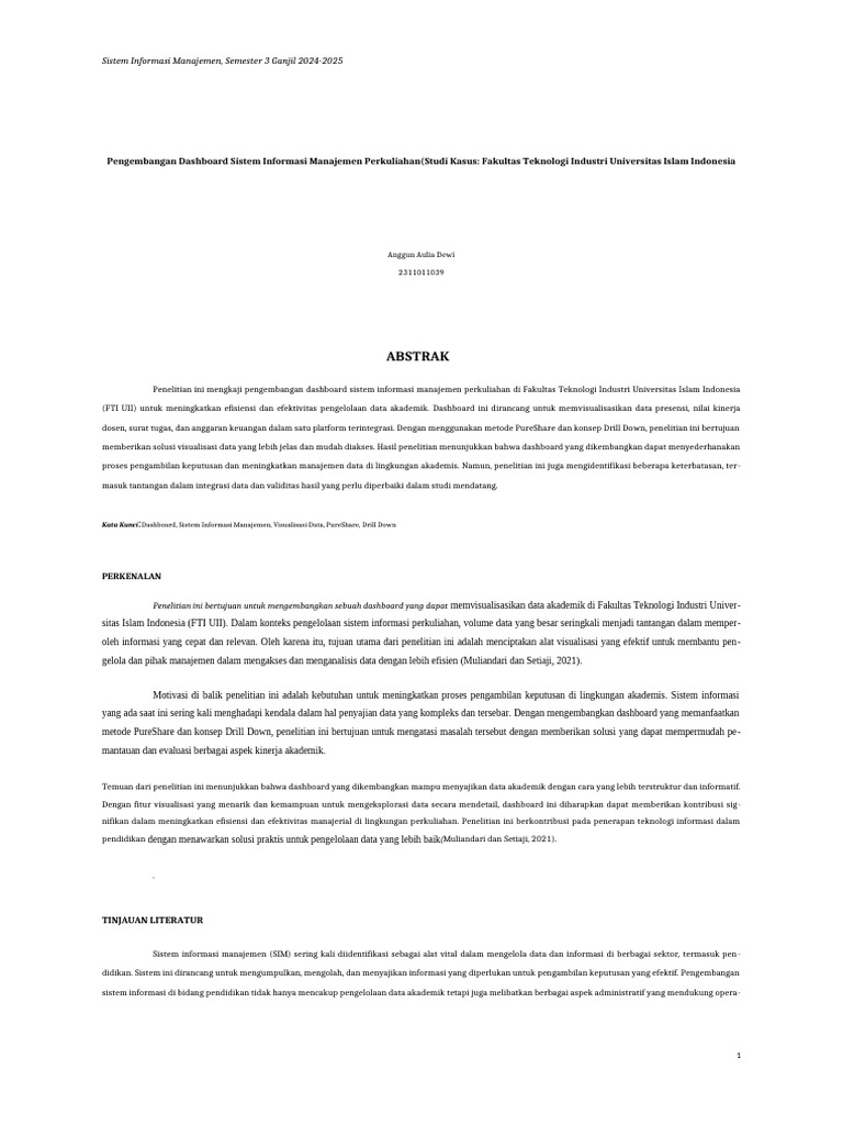 Anggun Aulia Dewi, Individu | PDF