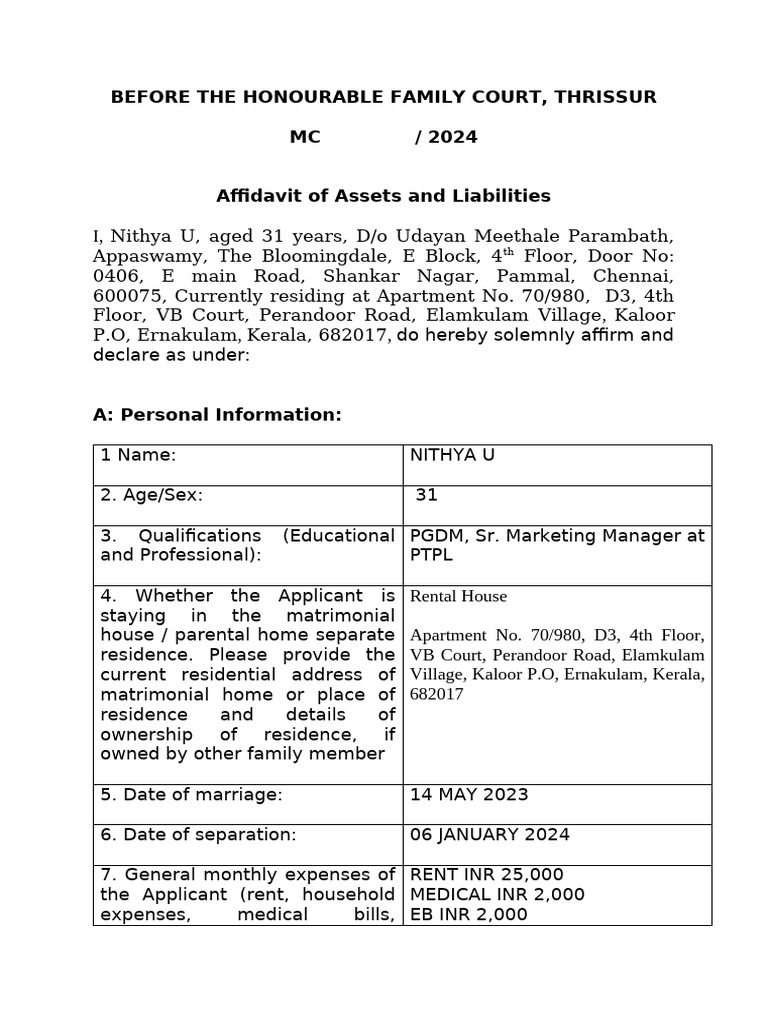 Disclosure Form WEF | PDF