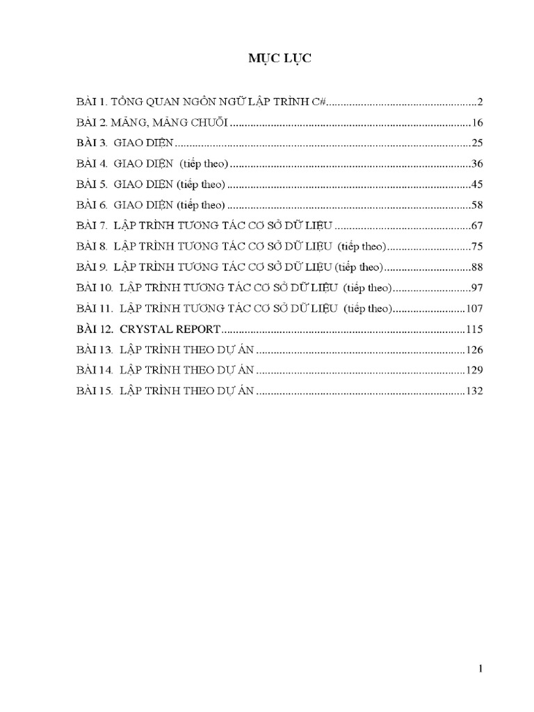 5.TongHop BaiGiang CongNGheNET | PDF