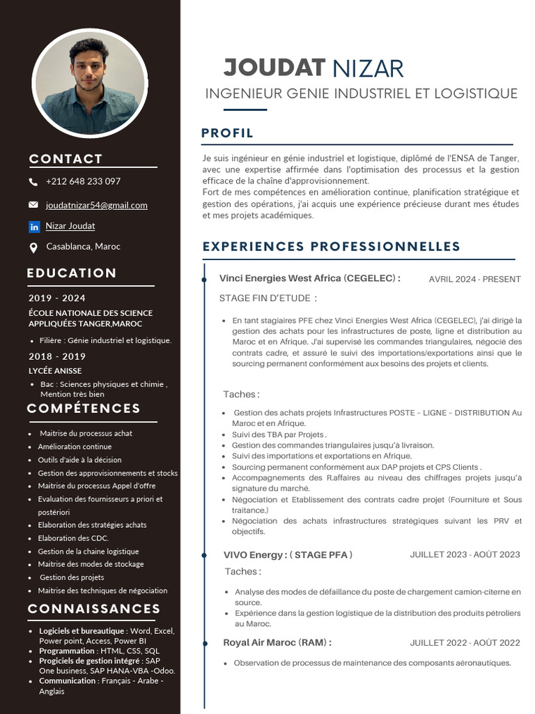 Copie de Blue Simple Professional CV Resume | PDF