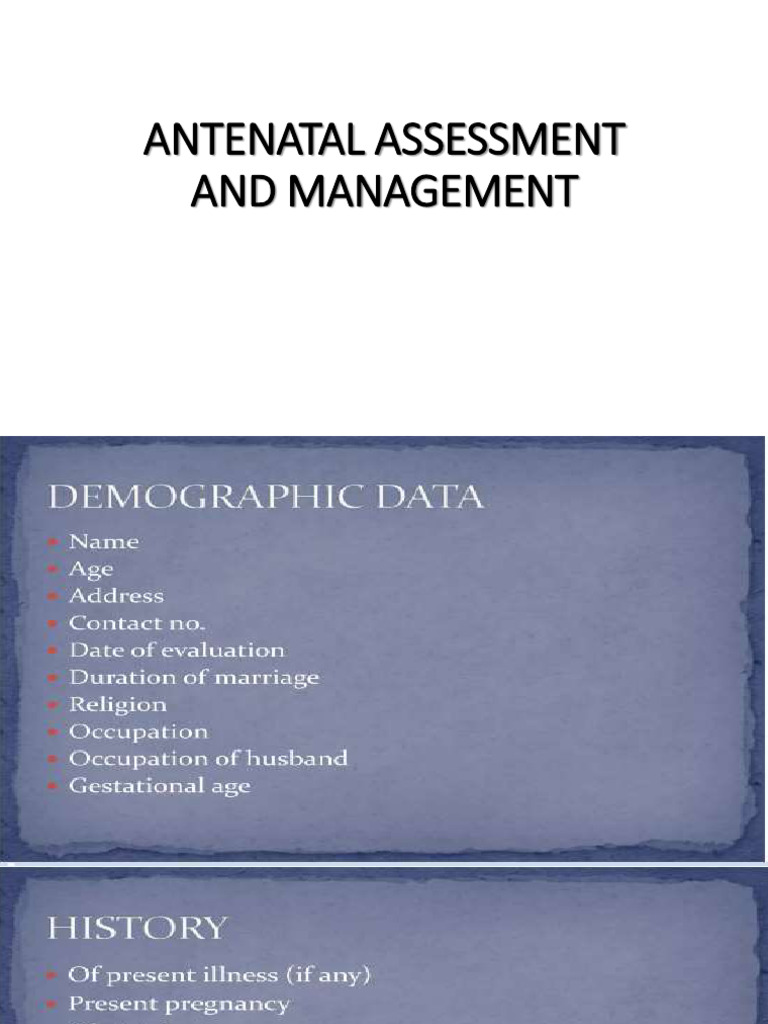 OBG Assessment | PDF