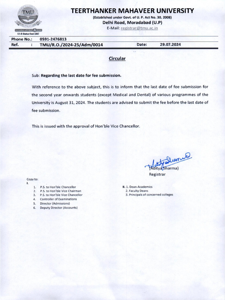 Circular 014 2024 | PDF