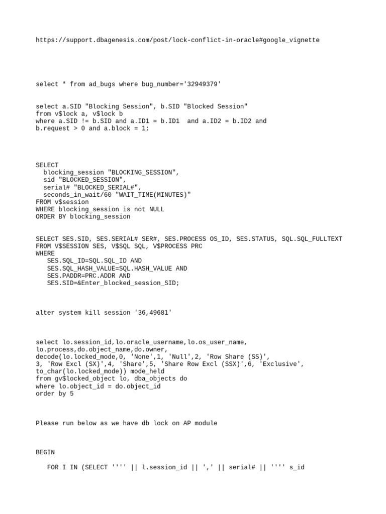 Kill Session Locked | PDF